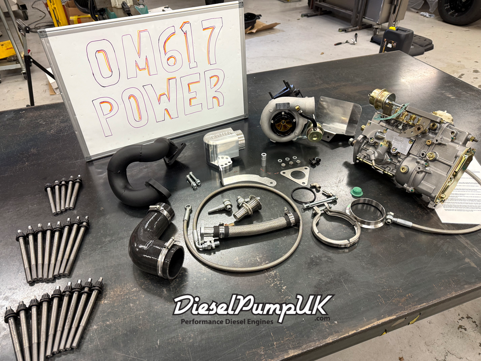 OM617 N/A to Turbo Power Bundle – DieselPumpUK Shop