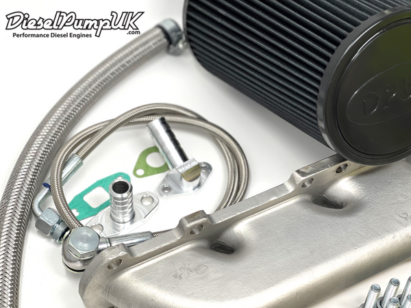 HX35 Turbo Kit with Stainless Manifold (Genuine Holset) – DieselPumpUK Shop