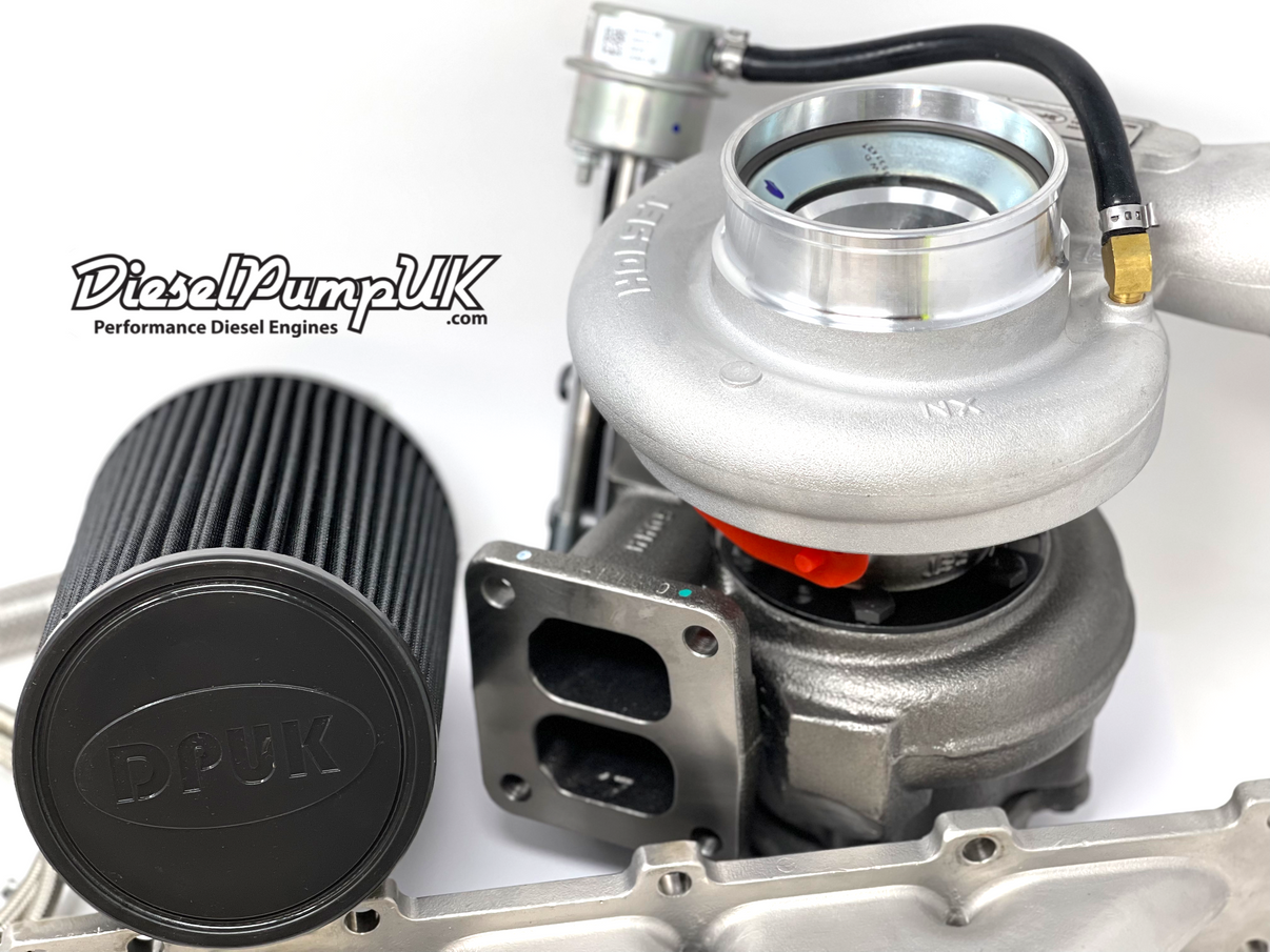 HX40 Turbo Kit with Stainless Manifold (Genuine Holset) – DieselPumpUK Shop