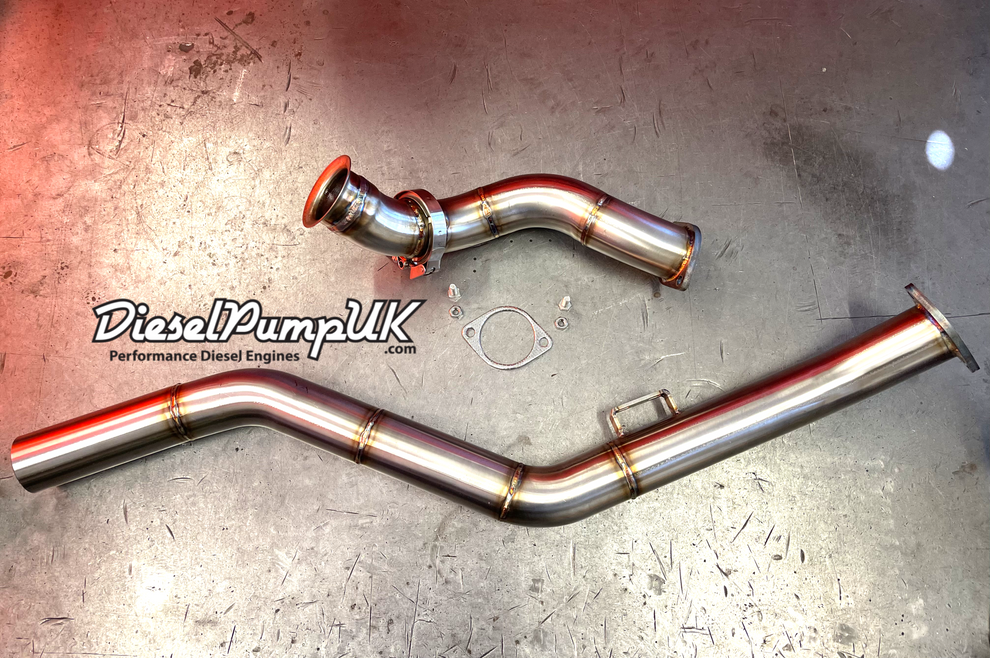 3" Stainless W210 E300TD Downpipe Kit – DieselPumpUK Shop